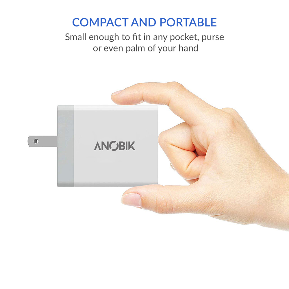 SmartCharge Turbo – ANOBIK | Power Banks, USB Chargers, Headphones, Cables